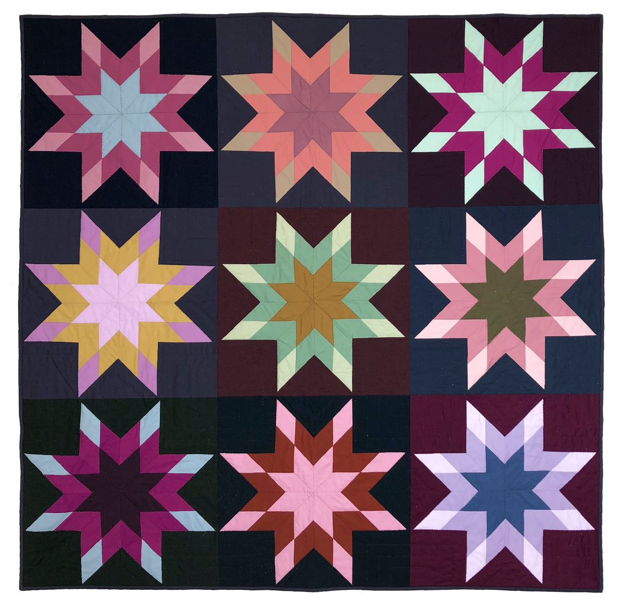 Radiant Lone Star Quilt – Tara Faughnan